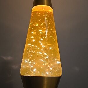 Accents | Gold Lava Lamp | Poshmark